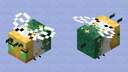 Apollo bee Minecraft Mob Skin