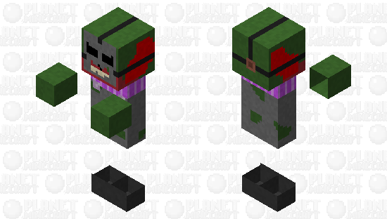 Tricky (with broken mask) Minecraft Mob Skin