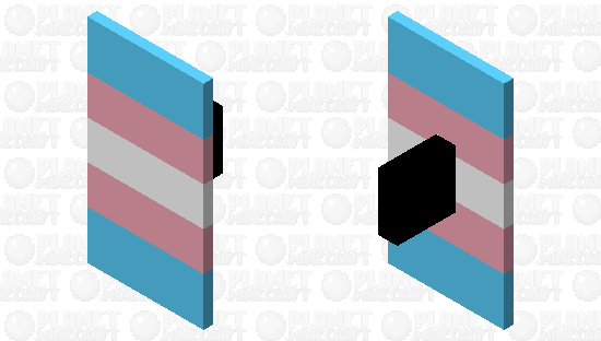 LGBTQ Shield (Transgender) (Shield Model) Minecraft Mob Skin