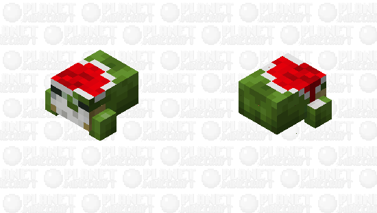 Christmas Ohio Frog Minecraft Mob Skin