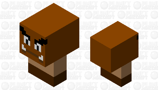 goomba (super mario) Minecraft Mob Skin
