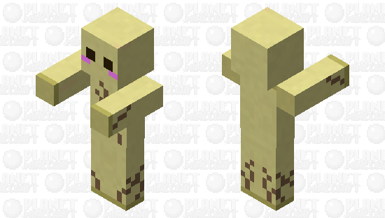 Cute Husk Minecraft Mob Skin