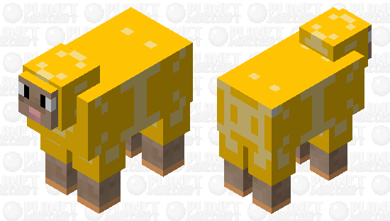 Sheep Minecraft Mob Skin