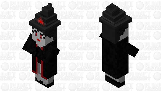 Vampire Witch Minecraft Mob Skin