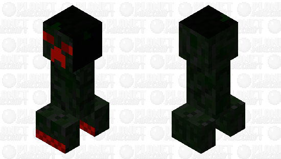 HELL CREEPER Minecraft Mob Skin