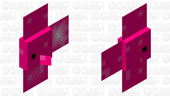 pink fish+ Minecraft Mob Skin