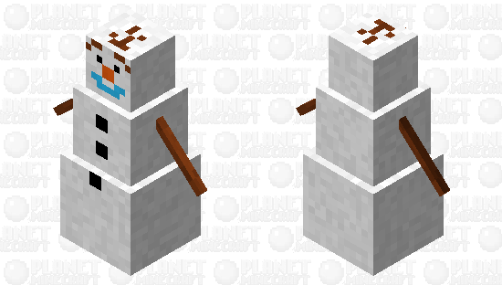 Olaf Minecraft Mob Skin