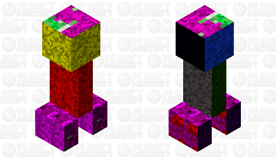 emotion creeper Minecraft Mob Skin