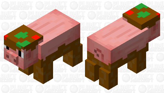 Muddy Pig Minecraft Mob Skin