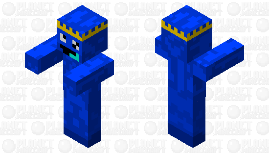 Blue Minecraft Mob Skin