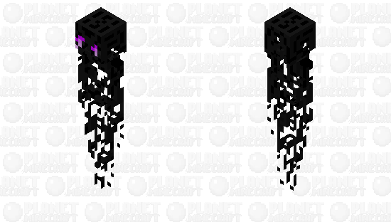 Withering Enderman Minecraft Mob Skin