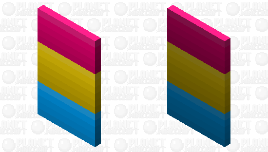 Pan Flag Minecraft Mob Skin