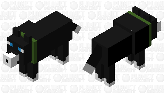 my dog rolo Minecraft Mob Skin