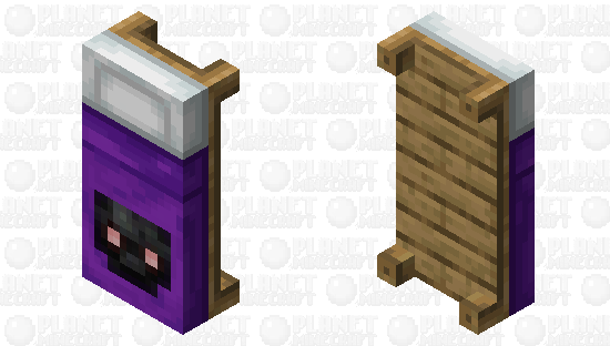 The Purple Watcher Bed Minecraft Mob Skin