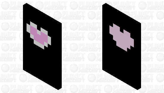 Heart cape Minecraft Mob Skin