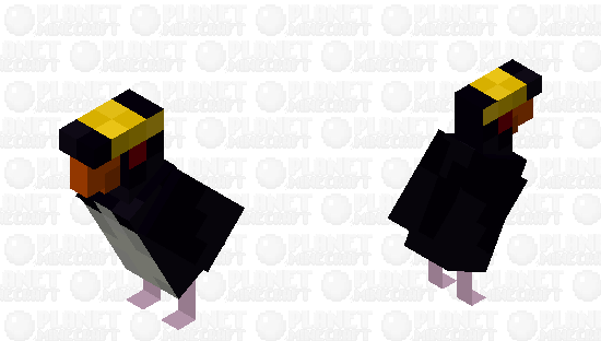 Macaroni Penguin Minecraft Mob Skin