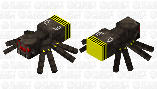 Bee Spider Minecraft Mob Skin
