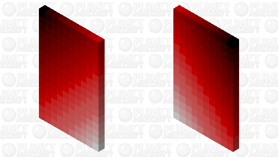 Red Dark-Light Gradient Cape Minecraft Mob Skin