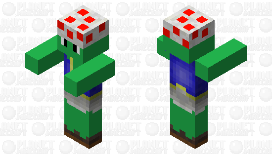 Zombie Toad Minecraft Mob Skin