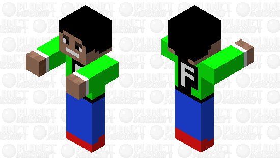 Fuziondroid zombie Minecraft Mob Skin