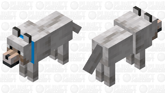 Woolf Minecraft Mob Skin