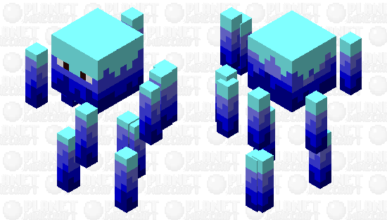 Soul Fire Blaze Minecraft Mob Skin