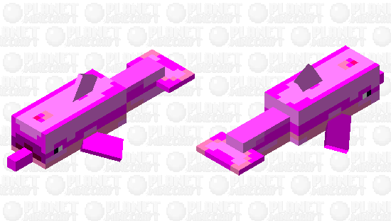 Shiny Dolphin (Amazon) Minecraft Mob Skin