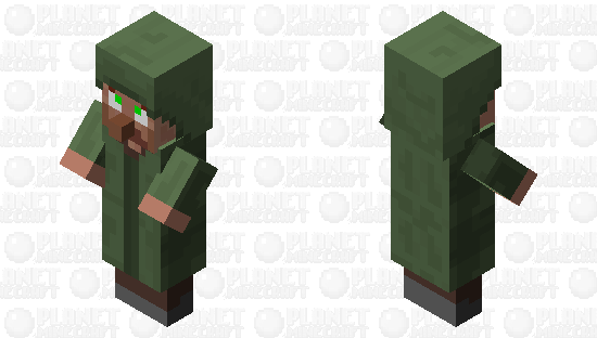 The Humans Scared By Ghosts Minecraft Mob Skin