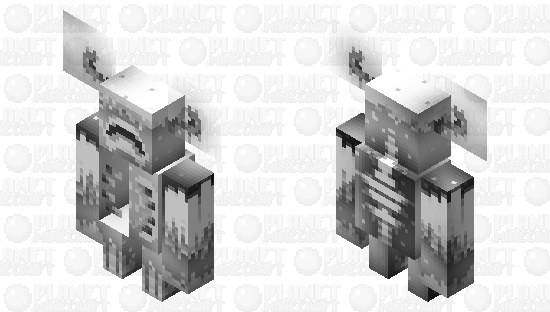 Warden Minecraft Mob Skin