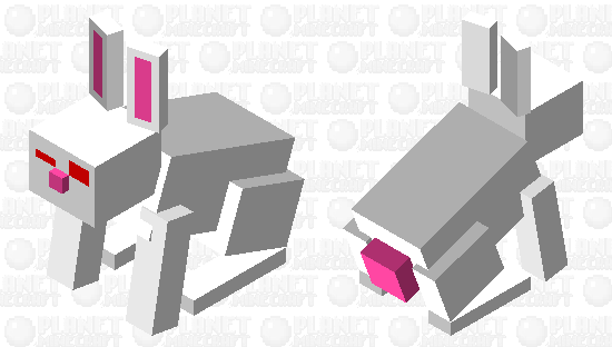 killer bunny Minecraft Mob Skin