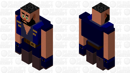 Meta Runner Marco Iron Golem Minecraft Mob Skin