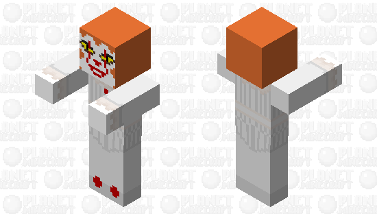 Pennywise Minecraft Mob Skin