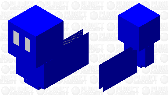 Blue Allay (FAKE REAL BLINKING EYES) Minecraft Mob Skin