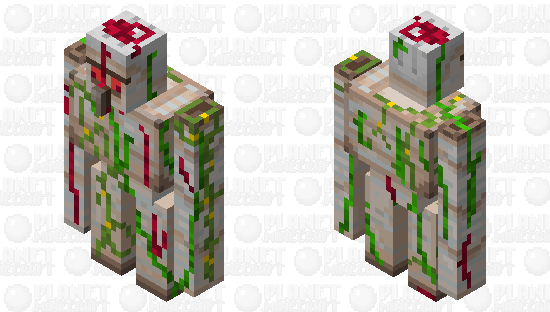 True horror golem Minecraft Mob Skin