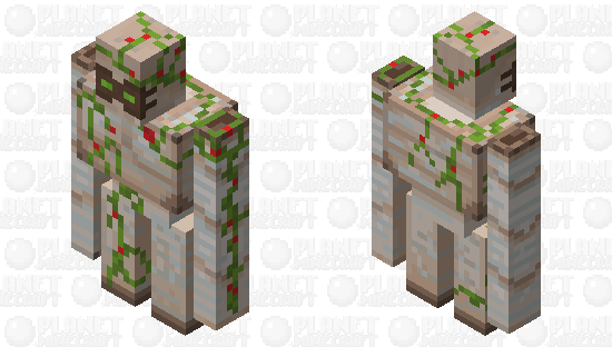 Custom Iron Golem Minecraft Mob Skin