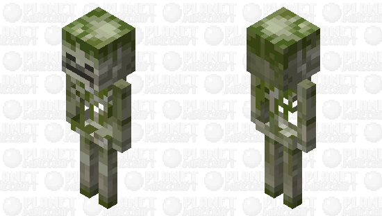 Mossy Skeleton (Minecraft Dungeons) Minecraft Mob Skin