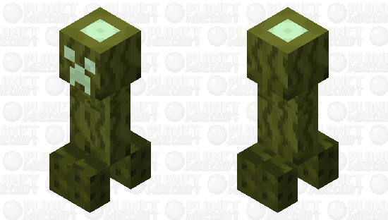 Sea pickle Creeper Minecraft Mob Skin