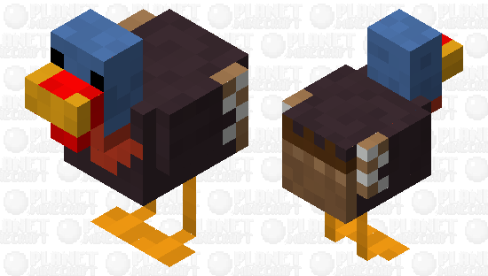 Turkey Minecraft Mob Skin