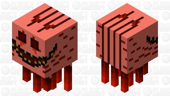 Creepy Ghast Minecraft Mob Skin