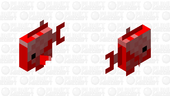 red fish Minecraft Mob Skin