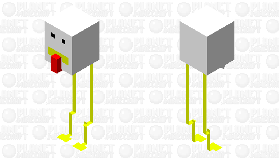 chicken with long legs Minecraft Mob Skin