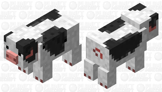Spotted Pig Minecraft Mob Skin