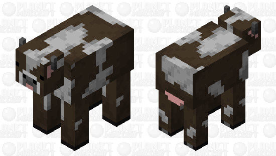 derp cow Minecraft Mob Skin