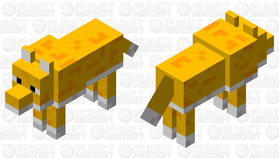 Shiba Inu/Doge Minecraft Mob Skin