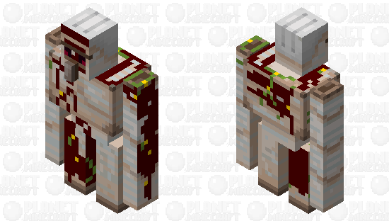 evil golem Minecraft Mob Skin