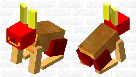 Mcdonald's Rabbit Minecraft Mob Skin