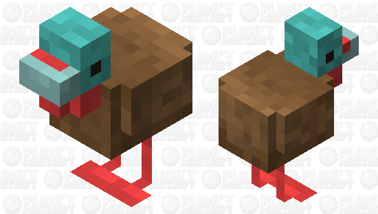 turkey Minecraft Mob Skin