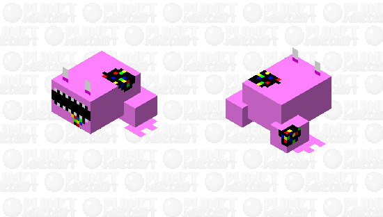 Corruption pink Minecraft Mob Skin