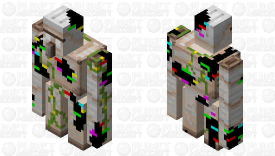 Pibby Corruption(Iron Golem) Minecraft Mob Skin