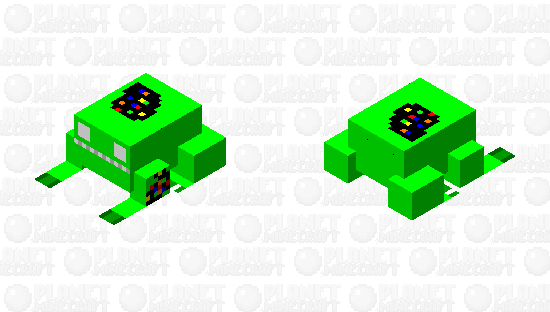 Corruption green Minecraft Mob Skin